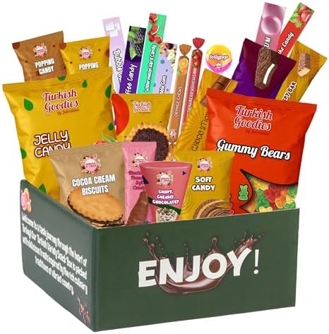 Amazon.com: Foreign Candy Gift Box – 20pcs Exotic Sweets & Snacks ...