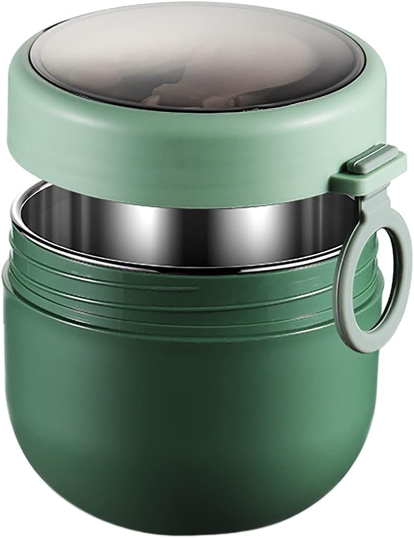 Amazon.com: Aphmeir Overnight Oats Containers with Lids, 20oz Stainless ...
