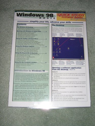 Tutor Windows 98-Basic: BarCharts, Inc.: 9781572223356: Amazon.com: Books