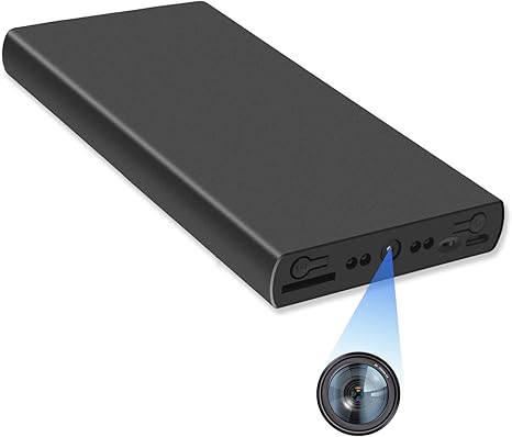 Power Bank Spy Camera, HD 1080P 10000 mAh Portable Power Bank Camera ...