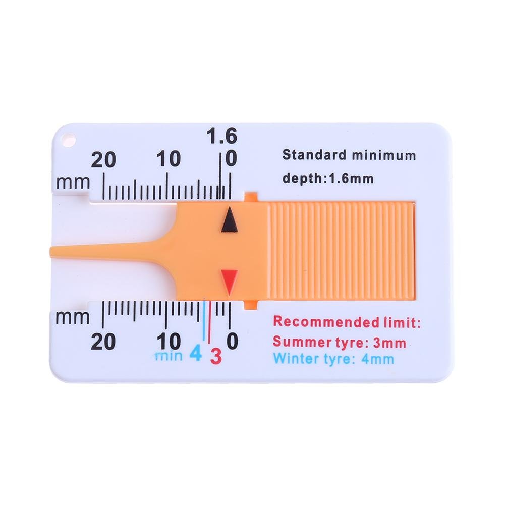 Buy vanpower Tyre Tread Depth Gauge Car Caliper Motorcycle Trailer ...