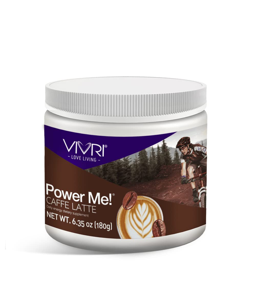 Amazon.com: VIVRI Power Me! Caffe Latte | Natural Energy drink coffee ...