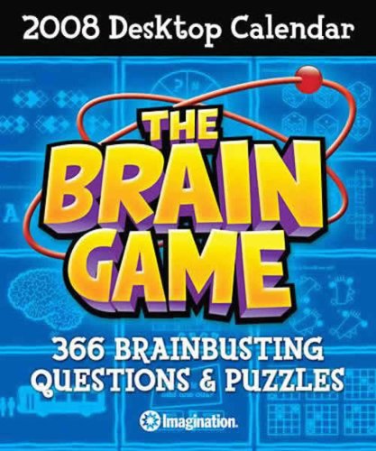 The Brain Game 2008 Daily Page to Page Desktop Calendar ...