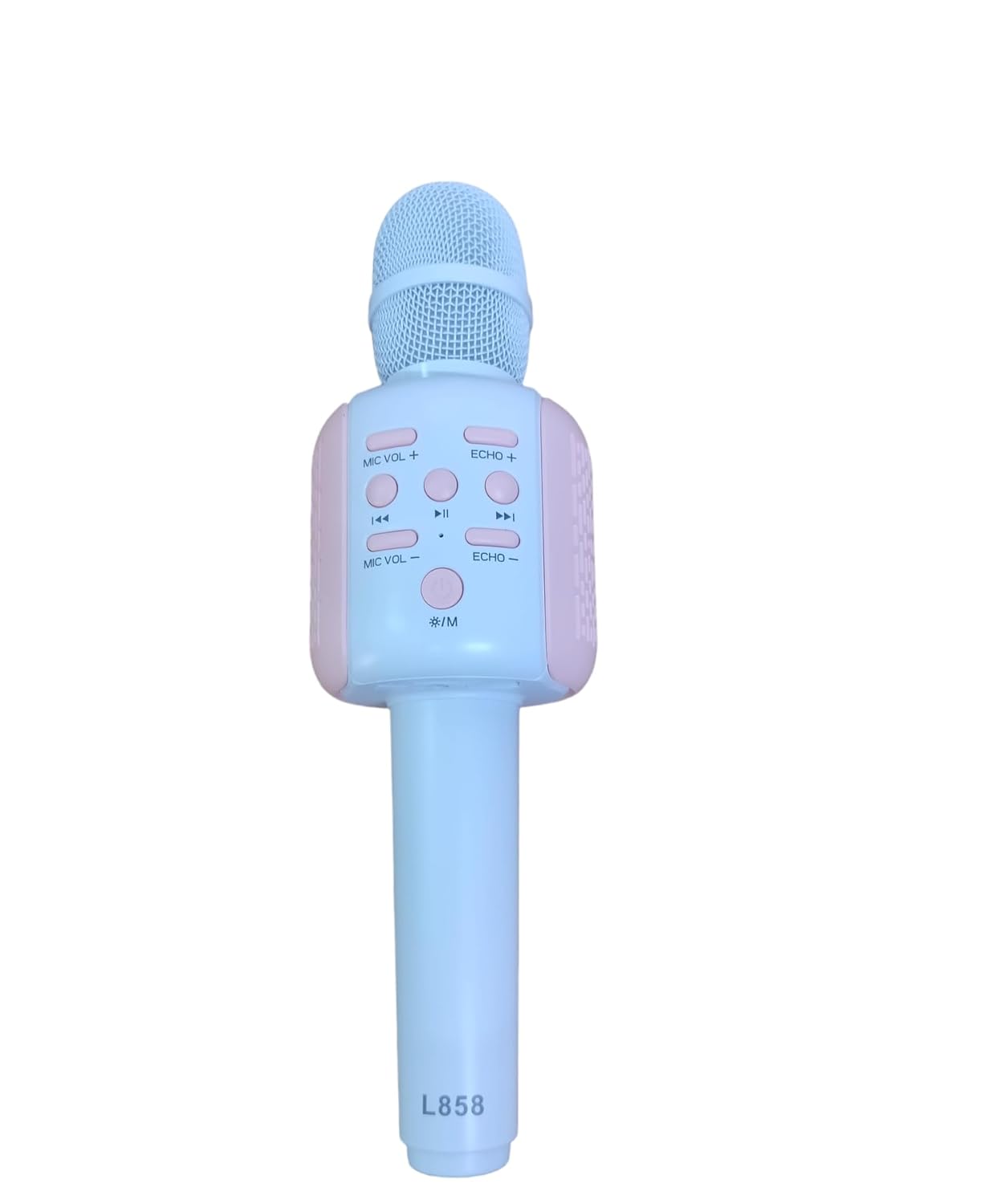 FAVONE Bluetooth Wireless Karaoke Mike for Kids with LED Lights,4-in-1 ...