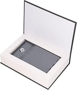 Amazon.co.jp: Diversion Safe Metal Money Box Book Lifelike Book Money ...