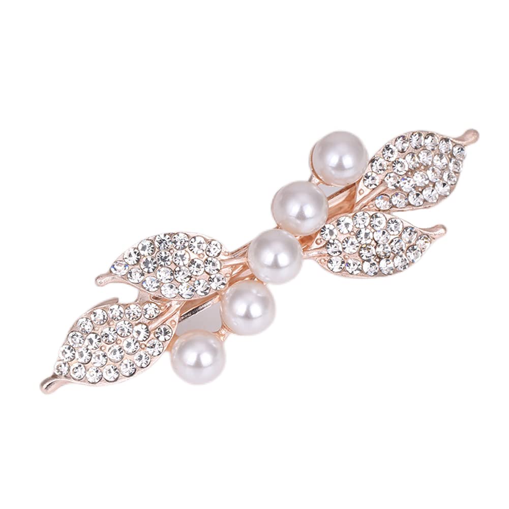 Amazon.com : Yusier Large Pearl Hair Accessories Metal Vintage Hair ...