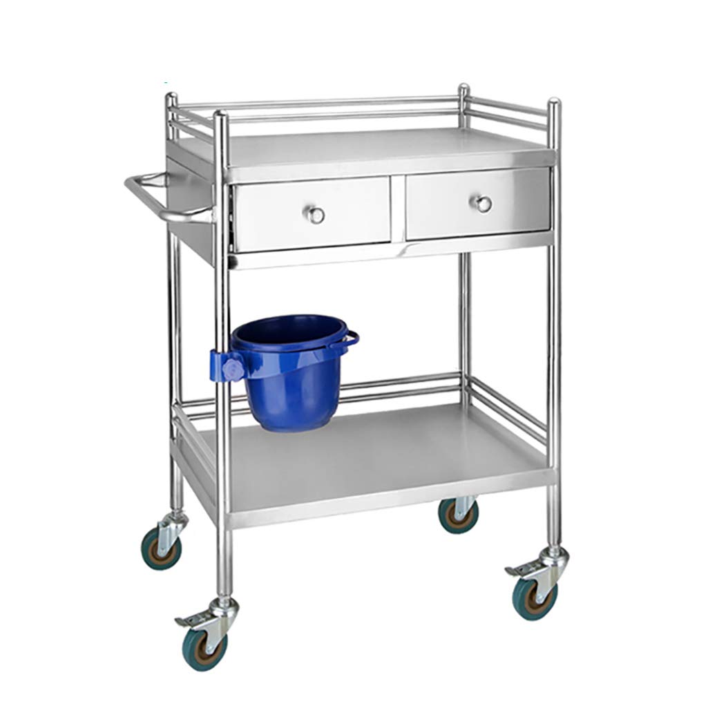 Y Stc Stainless Steel Carts On Wheels With Drawers 2 | Desertcart Aruba