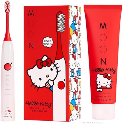 Amazon.com: MOON x Hello Kitty Collection, Electric Toothbrush ...