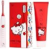 Amazon.com: MOON x Hello Kitty Electric Toothbrush for Adults, 5 Smart ...