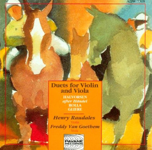 Play Halvorsen, Rolla & Glière: Duets for Violin and Viola by Henry ...