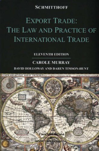 Amazon | Schmitthoff's Export Trade: The Law and Practice of ...