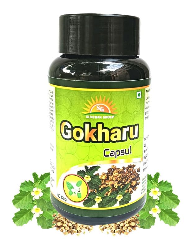 Sunchan Group Gokharu Capsule Tribulus terrestris Sabut whole Gokharu ...