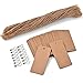 Amazon.com: 200PCS Price Tags with Pre Cut Jute String and Safety Pins ...