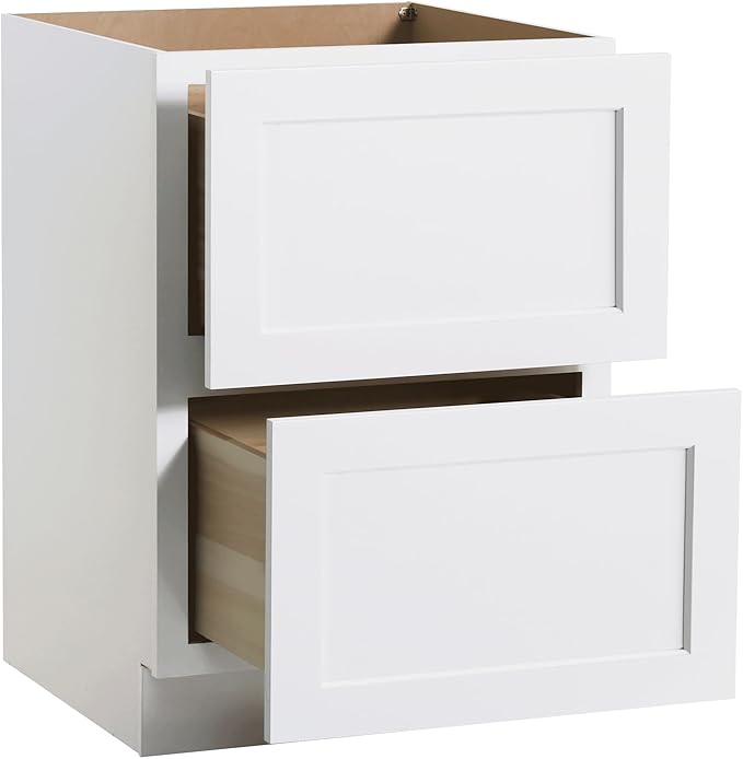 Amazon.com: CozyHommie Shaker Style Solid Wood Frame RTA Drawer Cabinet ...