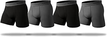 Pair of Thieves RFE Super Fit Boxer 4-Pack Black/Grey MD at Amazon Men ...