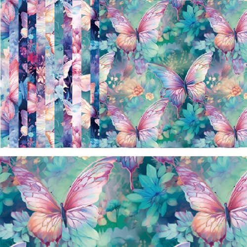24 Sheets Flowers Scrapbooking Cardstock Papers, 6" x 6" Paper Pads for ...