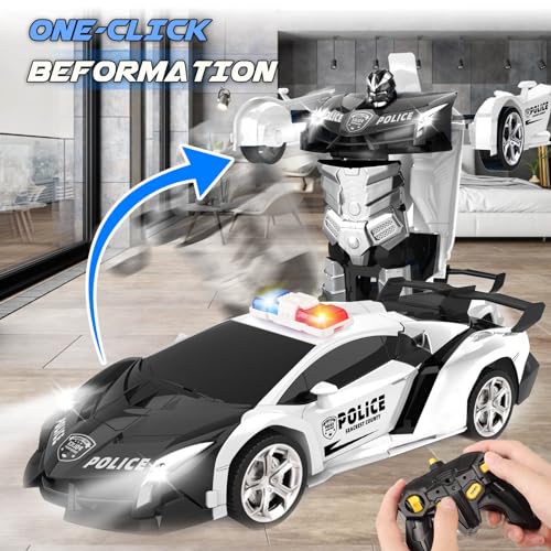 Snapklik.com : Transform Remote Control Car - Rc Cars, One-Button ...