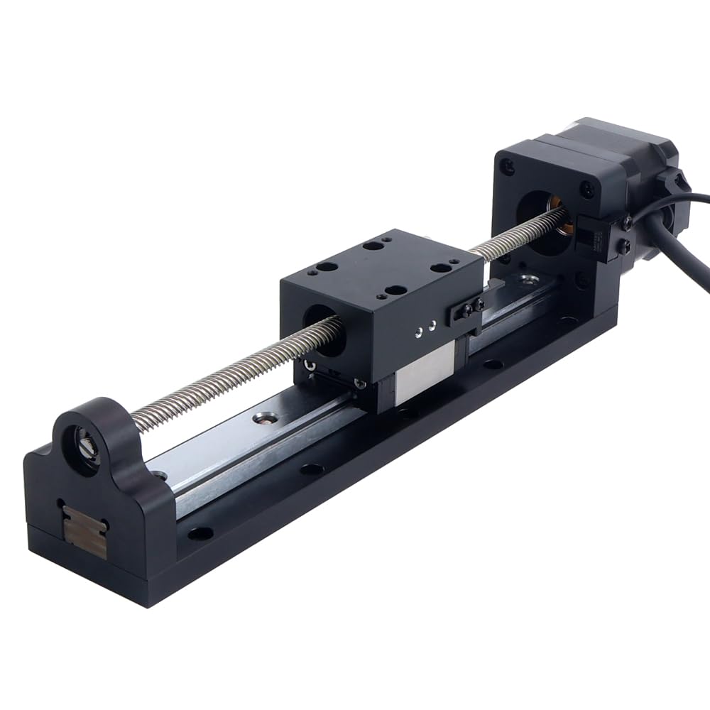 STEPPERONLINE 120mm Stroke Lead Screw Linear Guide Stage Linear Module ...