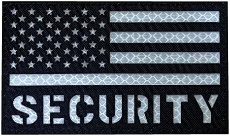 Amazon.com: Laughing Lizards Reflective Security Patch, Night Vision ...