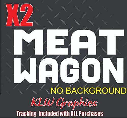 Amazon.com: Meat Wagon Decal Man Vinyl Side Decal Sticker Car Diesel ...