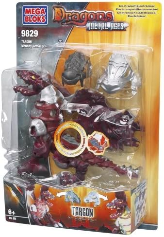 Mega Bloks Dragons Metal Ages Targon Electronic Figure : Amazon.co.uk ...