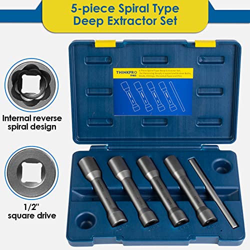 Snapklik.com : ThinkPro Spiral Type Deep Extractor Set,Professional ...