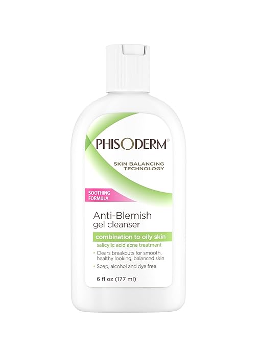 Amazon.com: pHisoderm Anti-blemish Gel Cleanser, for Oily, Combo and ...