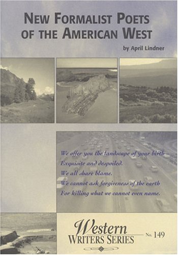 New Formalist Poets of the American West (Boise State University ...