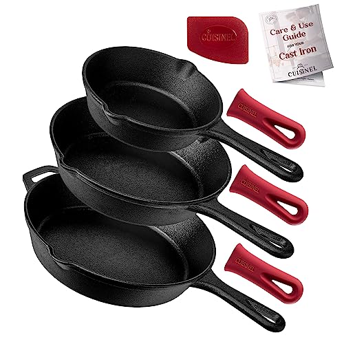 Top 10 Best Seasoned Cast Iron Skillet : Reviews & Buying Guide - Katynel