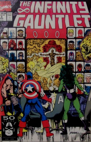 Amazon.com: The Infinity Gauntlet #2 (Vol. 1, No. 2, August 1991 ...
