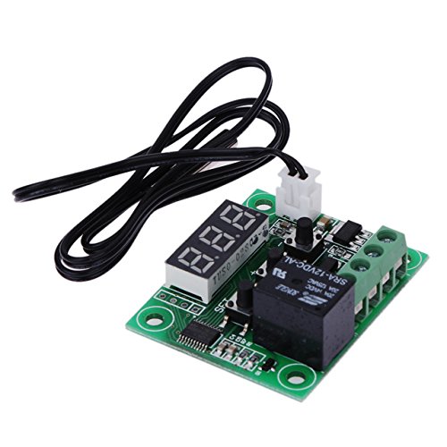 Adraxx Micro Digital Thermostat DC 12V Board Electronic Temperature ...