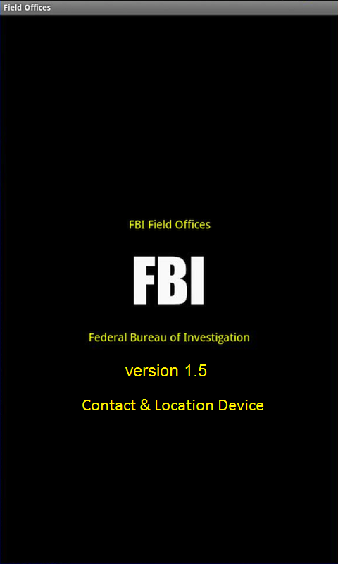 FBI Field Offices: Federal Bureau of Investigation:Amazon.com:Appstore ...