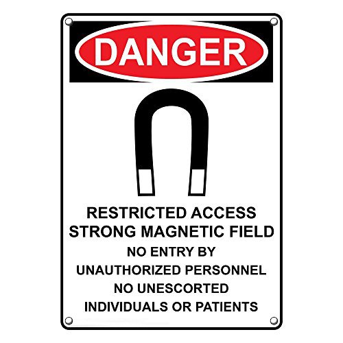 Amazon.com: Weatherproof Plastic Vertical OSHA Danger Restricted Access ...