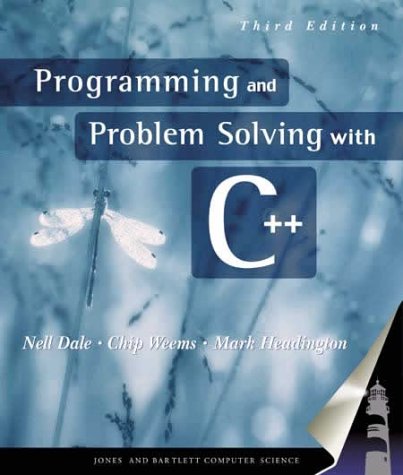 Amazon.com: Programming and Problem Solving With C++, Third Edition: 9780763721039: Dale, Nell ...