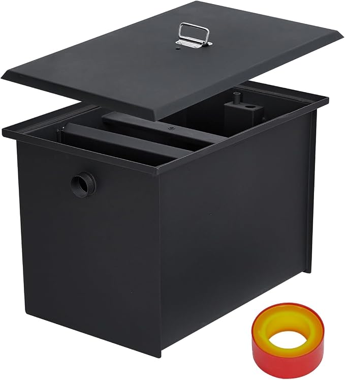 Amazon.com: Gaomon Commercial Grease Trap, 8 lbs Carbon Steel ...