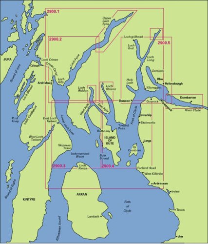 Upper Clyde Chart Pack: 2900 (Imray 2000 S.): Amazon.co.uk: Imray ...