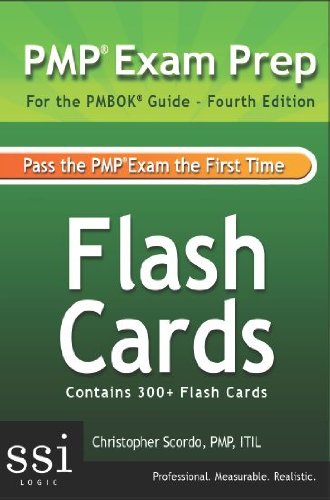 PMP Exam Prep Flash Cards: Christopher Scordo: 9780982576878: Amazon ...