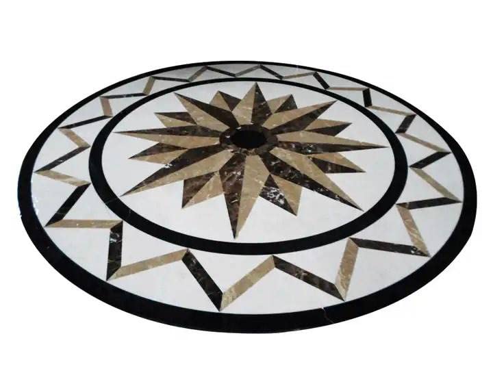 Contemporary Tile Medallions For Floors Stone Medallions, Marble