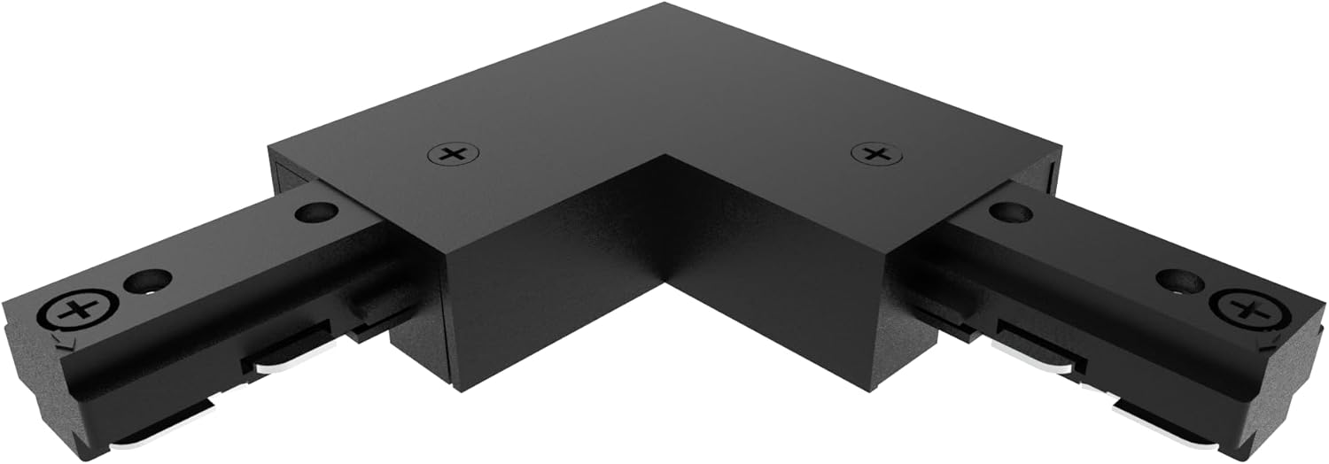 VEOLUX H Track Rail L Connector (Black) - Amazon.com