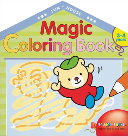 Magic Coloring Book: Fun House Paperbacks: Balloon Books: 9780806922768 ...