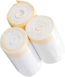 Amazon.co.jp: 【Dlwk】40 個入り 猫トイレ専用ゴミ袋 自動ゴミ箱交換用 大型厚手 猫砂袋 猫砂鉢内張り用 使い捨て トイレ ...