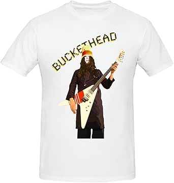 DaihAnle Buckethead Men's Short Sleeve T-Shirt Print Graphic Outdoor T ...