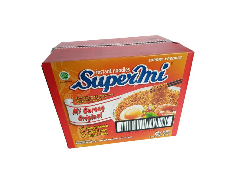 Supermi Instant Noodles Mi Goreng Original : Amazon.com.au: Pantry Food ...
