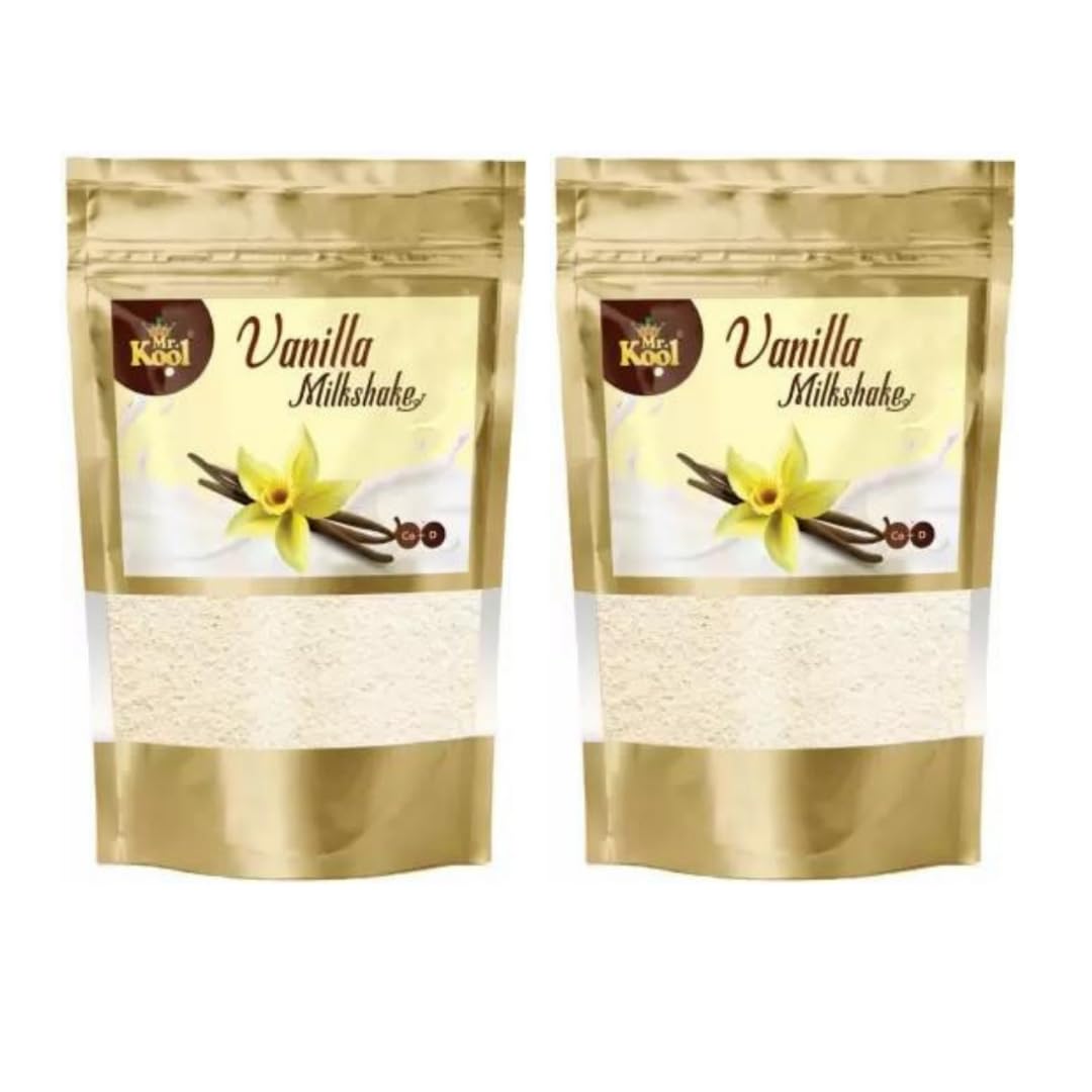 MR. KOOL Milkshake Powder Vanilla 100Gm X 2 Pack : Amazon.in: Grocery ...