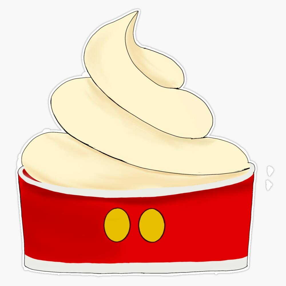 Amazon.com - Dole Whip in A Red Cup Sticker Vinyl Bumper Sticker Decal ...