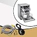 Amazon.com: Universal Dishwasher Installation Kit with 6' Connector and ...