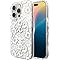 Amazon.com: ZAGG Milan Snap Case for iPhone 16 Pro - Floral Design on Clear Base, MagSafe ...