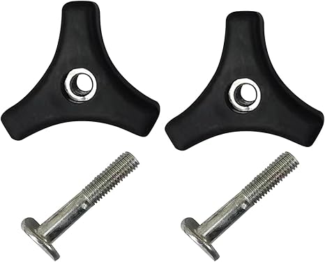 Amazon.com : RUIFUU 2 Sets Lawn Mower Handle Bolts, Triangle Handle ...