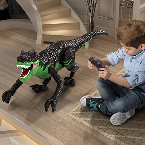 Snapklik.com : TEMI Large Remote Control Bionic Dinosaur Toy For Kids 3 ...