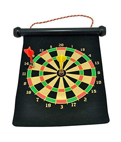 ZINNIA Magnetic Dartboard Board Game Set - Bullseye Dart Board for Kids ...